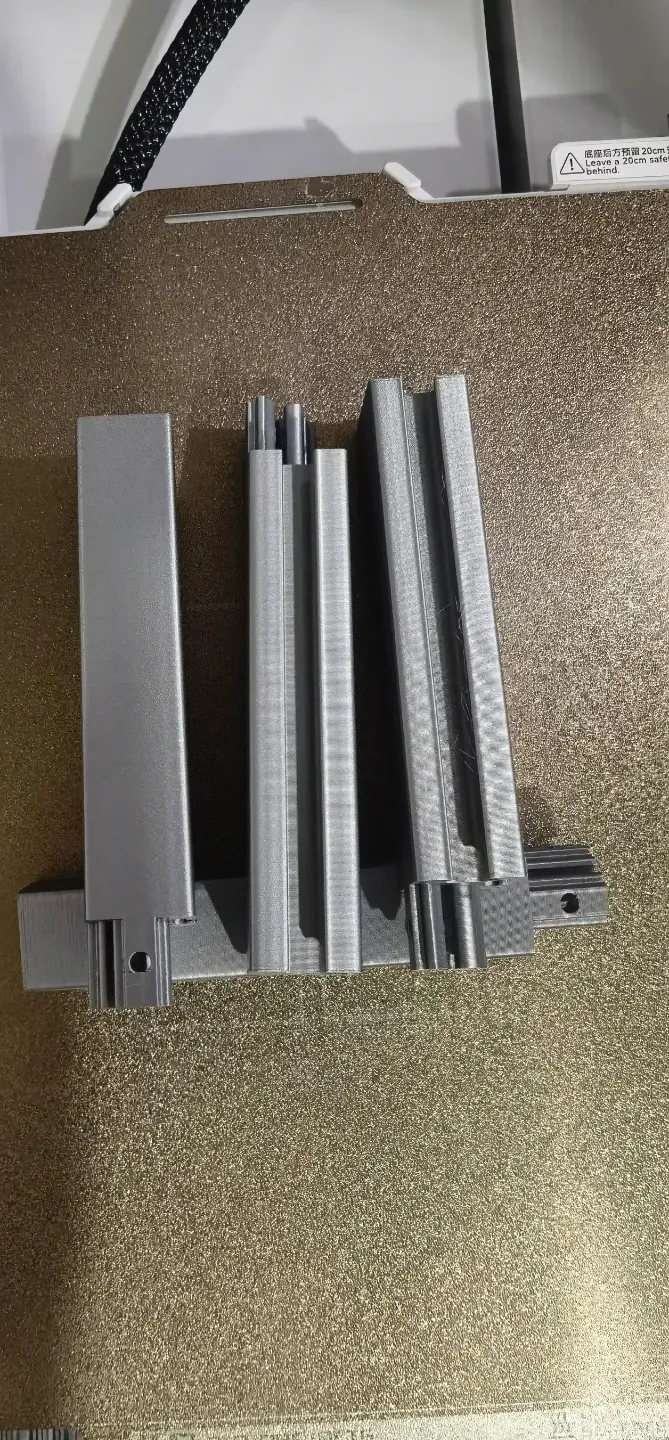 No supports + 2020 European standard aluminum profile extension + with ...