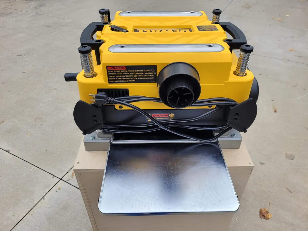 DeWalt DW735 planer cable and outfeed table holder - Free 3D Print ...