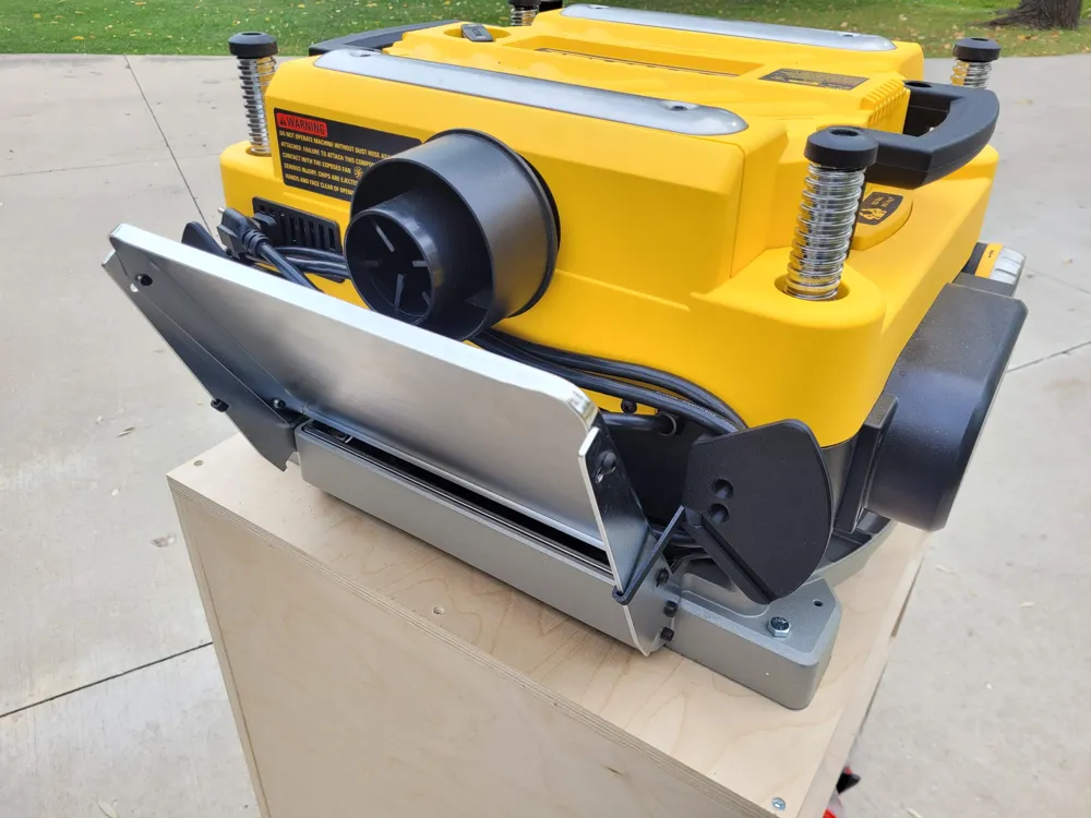 DeWalt DW735 planer cable and outfeed table holder - Free 3D Print ...