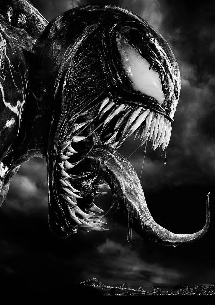 Venom Hueforge 2 color ams - Free 3D Print Model - MakerWorld