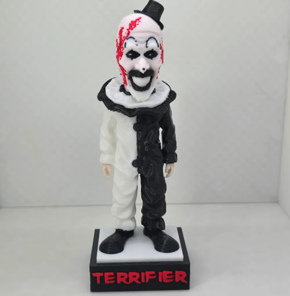 Terrifier - Art The Clown Statue Colored by dohara1985 MakerWorld ...