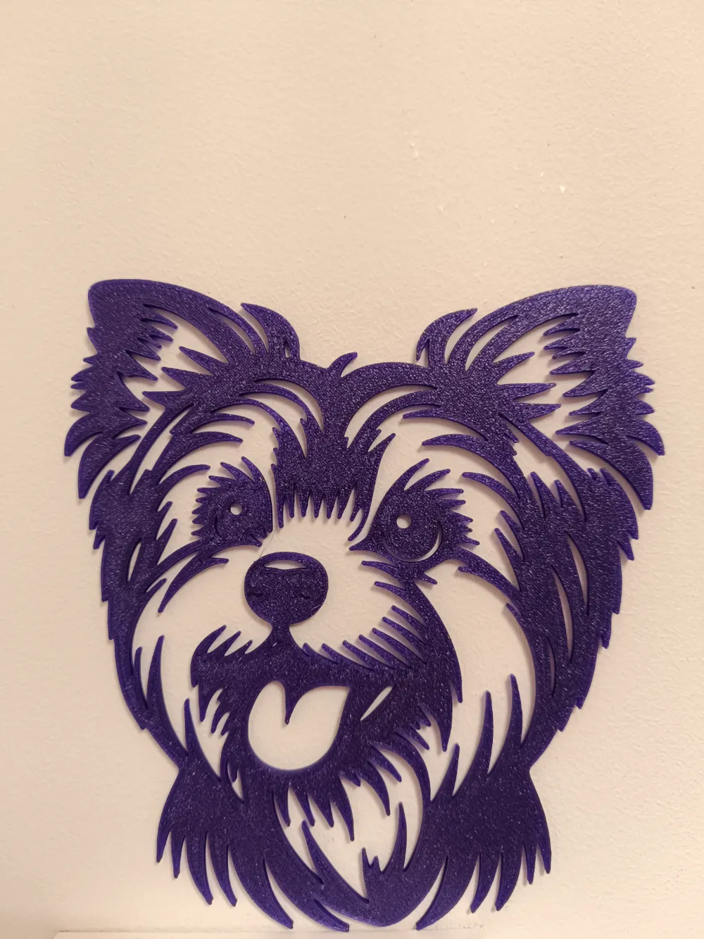 Yorkshire terrier wall art 2D by Pyciu - MakerWorld