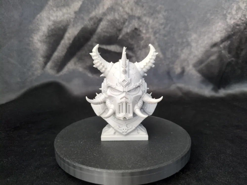 Chaos Marine Bust by CarterFromHell MakerWorld: Download Free 3D Models