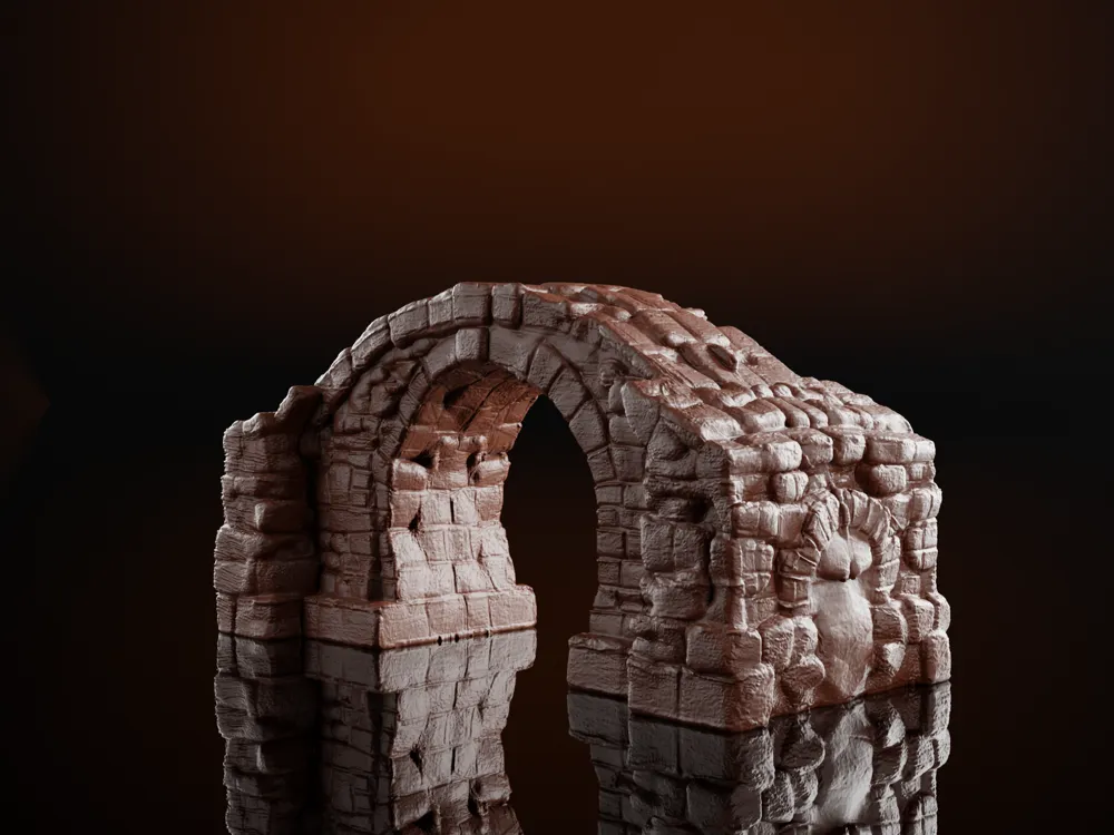 Ruined stone bridge for DND / Wargaming by everythingDND MakerWorld ...