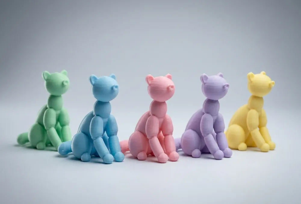 Mini Balloon Cat. - Free 3D Print Model - MakerWorld