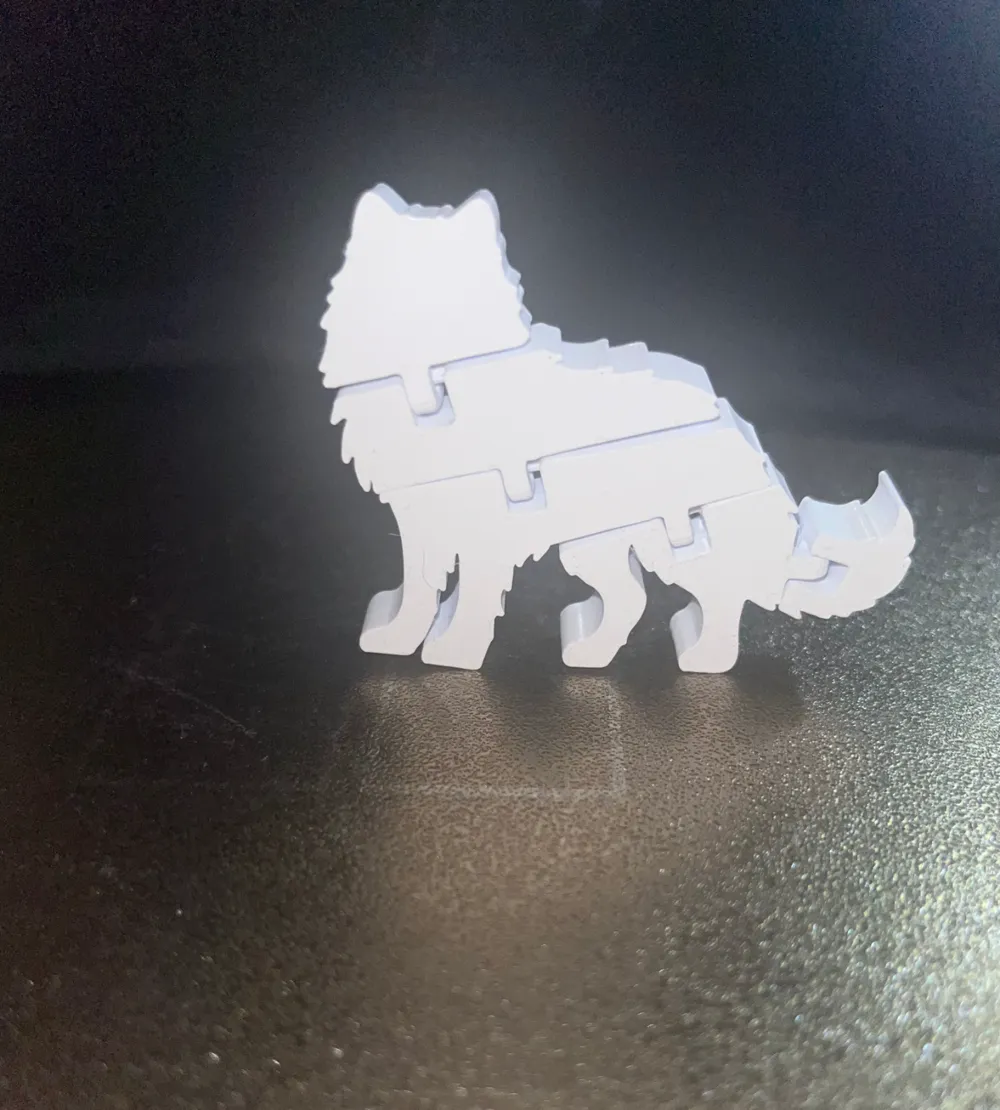 Articulated wolf by Wolffox15 MakerWorld: Download Free 3D Models