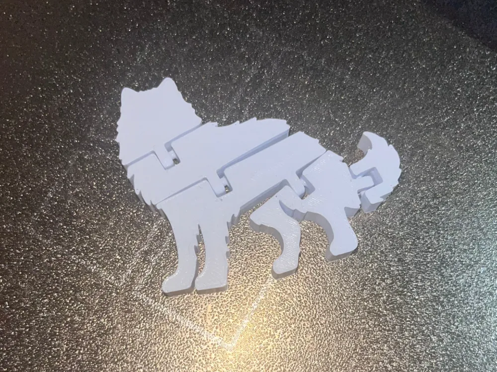 Articulated wolf by Wolffox15 MakerWorld: Download Free 3D Models