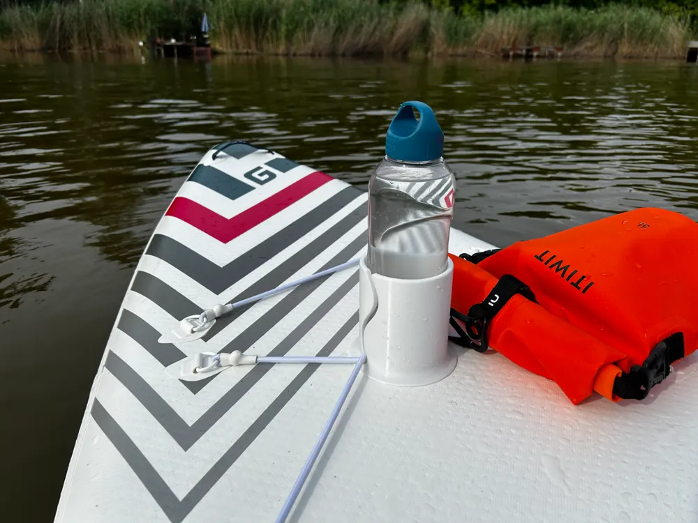 Paddle board (SUP) bottle holder - Free 3D Print Model - MakerWorld