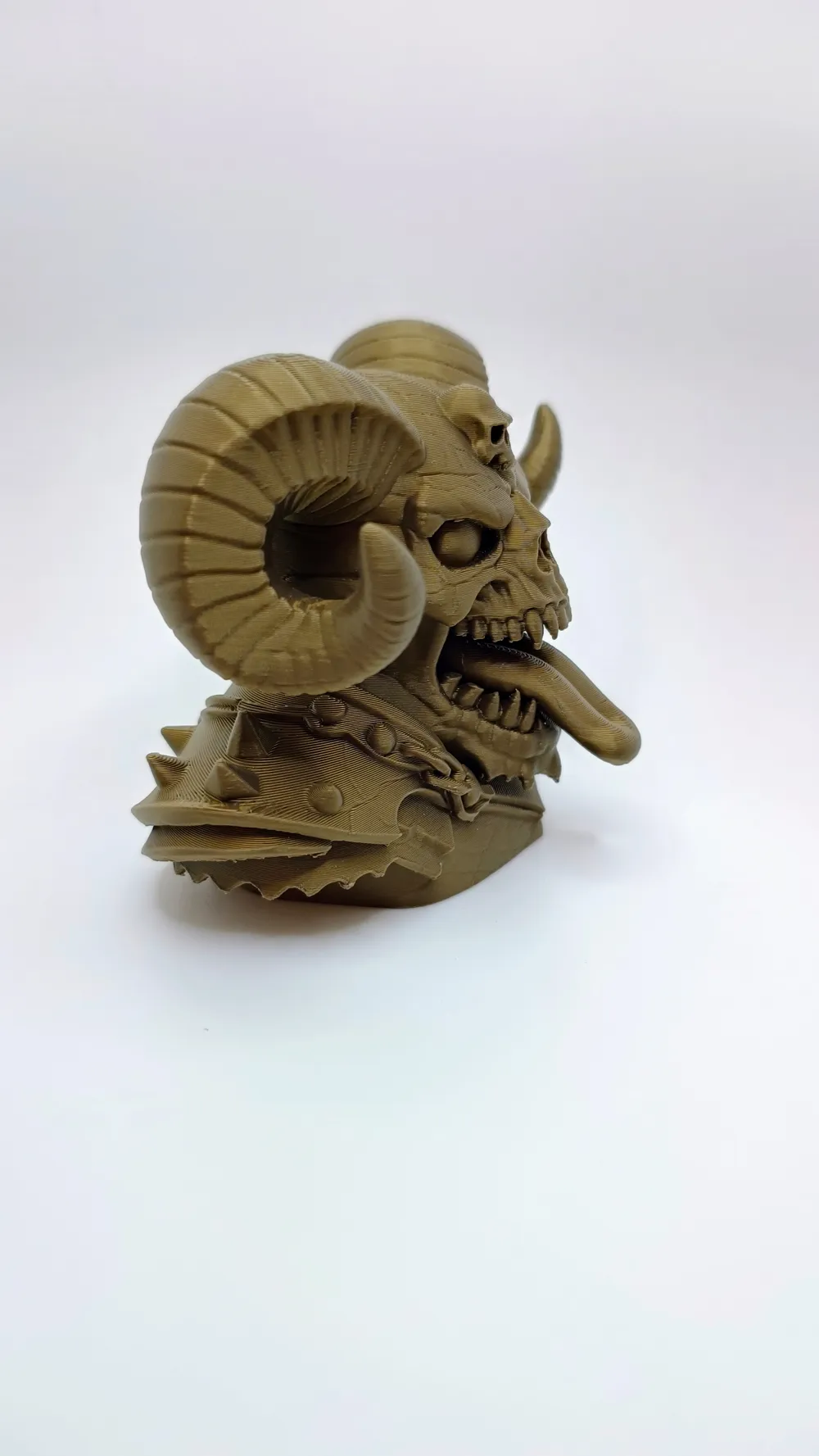 Hellram Skull - The Demon Trophy - Free 3D Print Model - MakerWorld