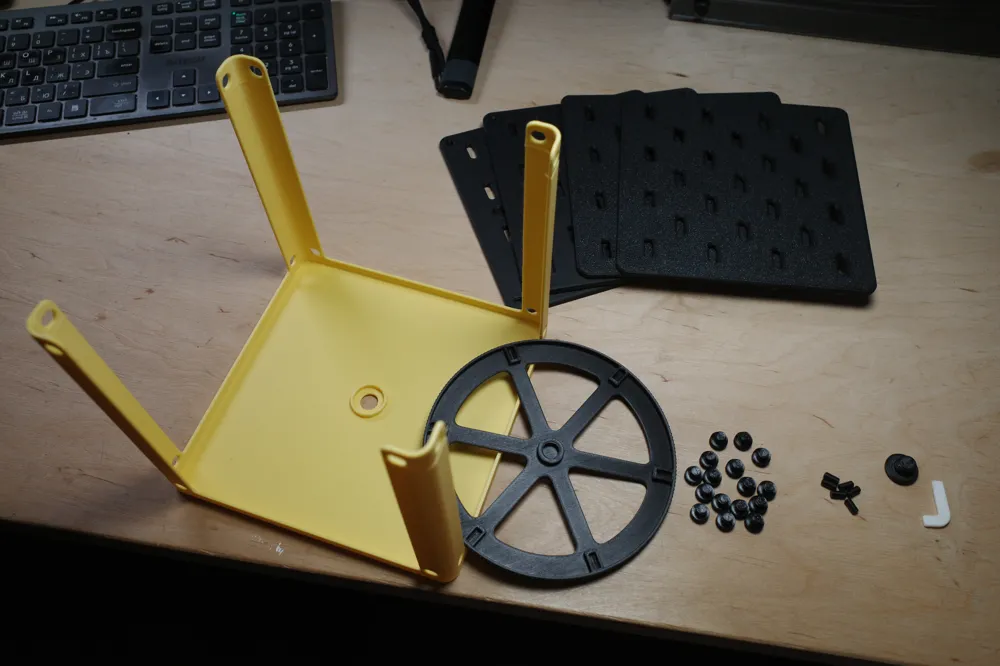 KAIZEN CUBE: Desktop Organizer - SKÅDIS compatible - Free 3D Print ...
