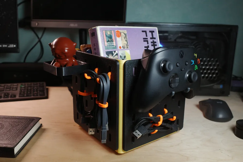 KAIZEN CUBE: Desktop Organizer - SKÅDIS compatible - Free 3D Print ...