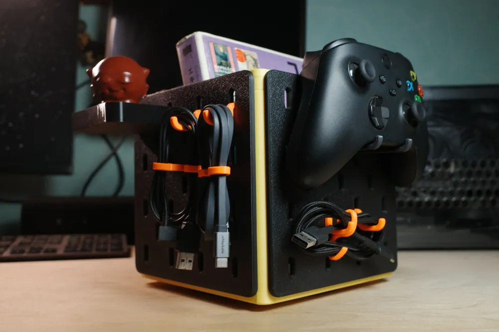 KAIZEN CUBE: Desktop Organizer - SKÅDIS compatible - Free 3D Print ...