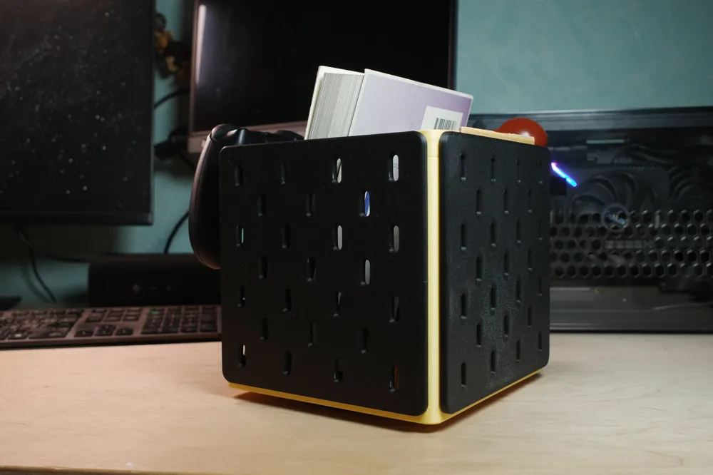 KAIZEN CUBE: Desktop Organizer - SKÅDIS compatible - Free 3D Print ...