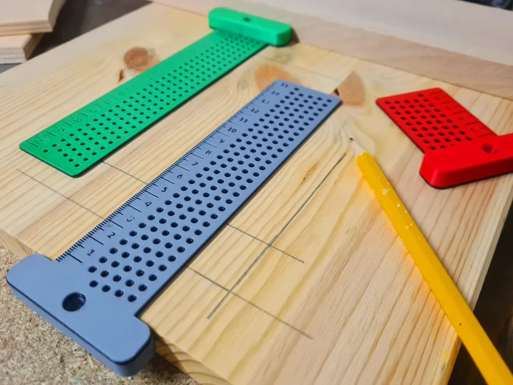 Parallel Marker Gauge (Edge Marker) by Molodos MakerWorld: Download ...