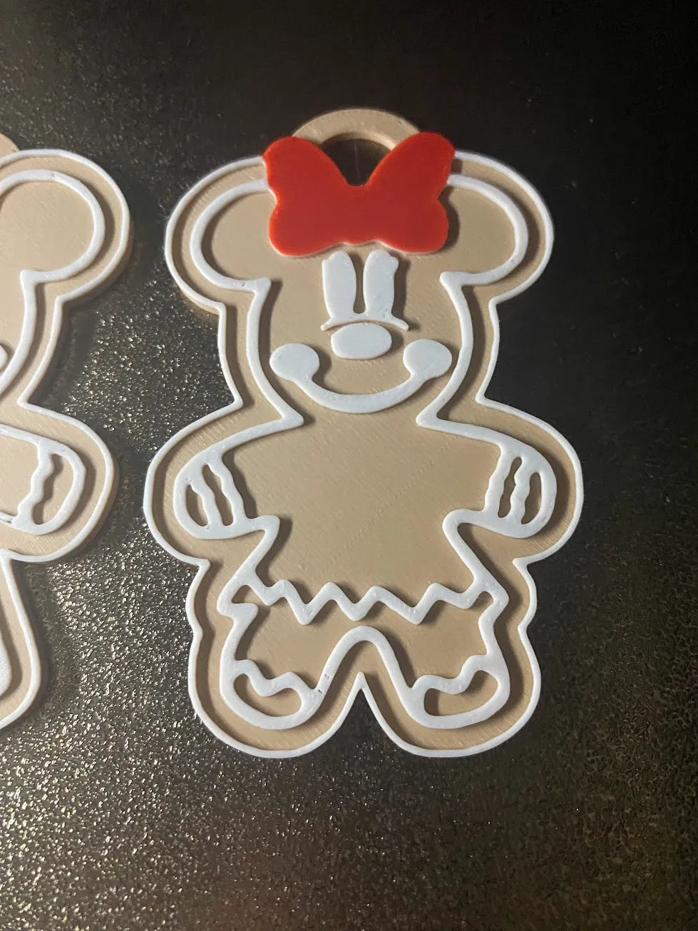 gingerbread mickey and minnie by Enova 3D - MakerWorld
