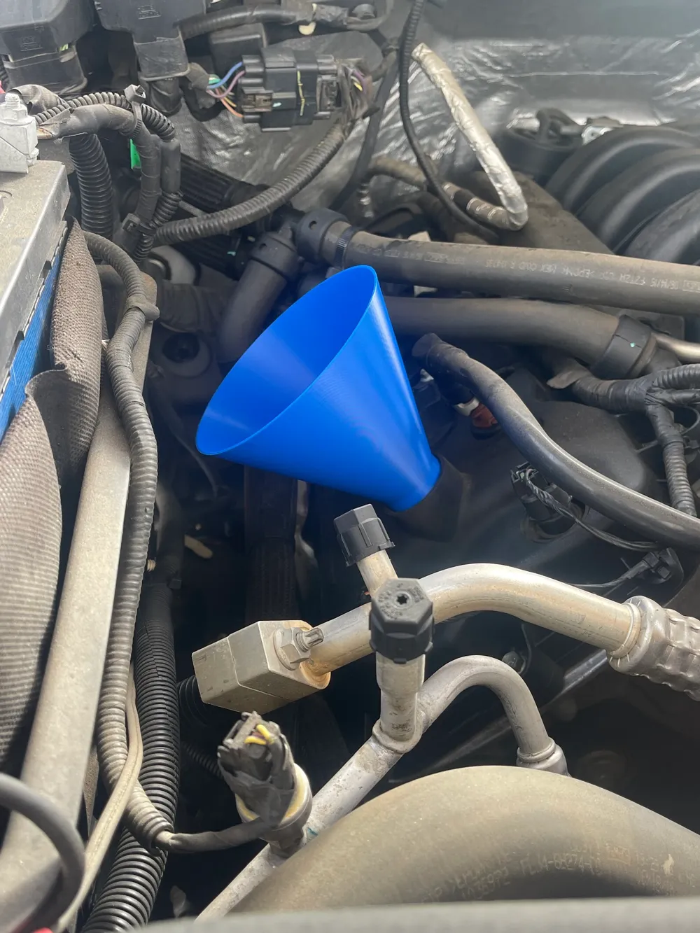 Ford-GM Oil Funnel - Free 3D Print Model - MakerWorld