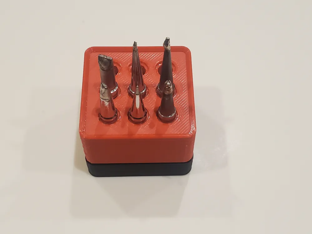 Gridfinity Weller Solder Tip Storage by Roland Deschain - MakerWorld