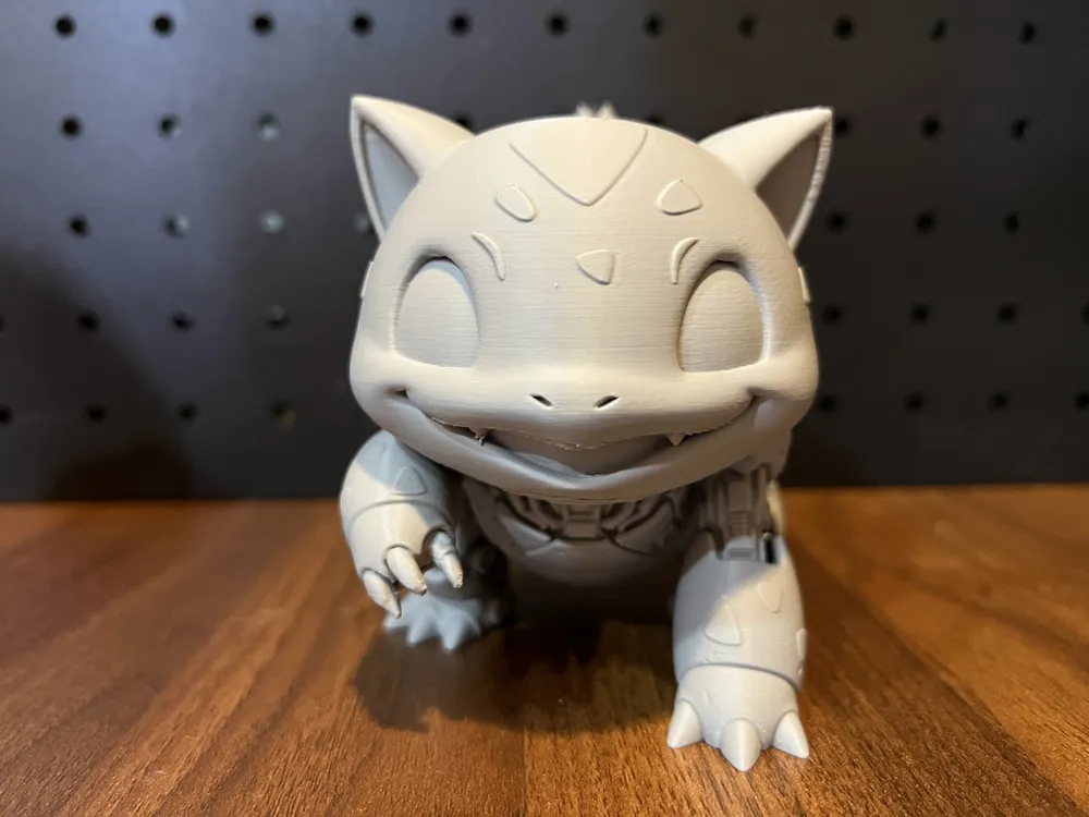 Mecha Pokemon Series — Armored Bulbasaur Statue by AT62 MakerWorld ...