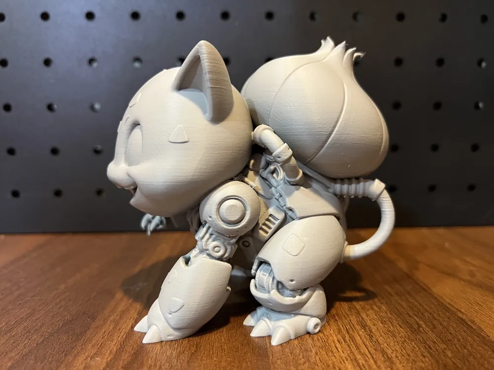 Mecha Pokemon Series — Armored Bulbasaur Statue by AT62 MakerWorld ...