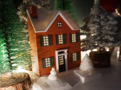 Christmas house | Collection - MakerWorld: Download Free 3D Models