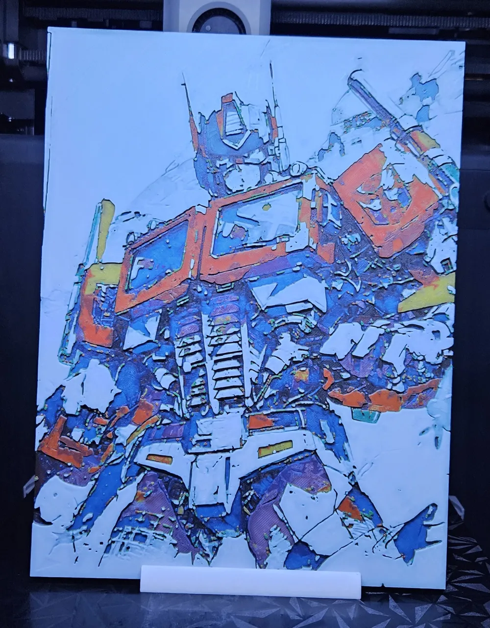 Optimus Prime Hueforge by user_1909092276 MakerWorld: Download Free 3D ...