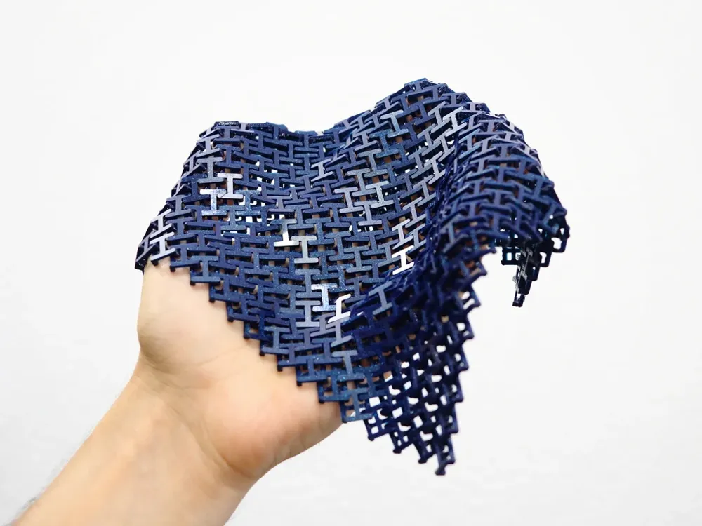 chainmail- 3d printable fabric Remixed by gunnarbeddoes - MakerWorld