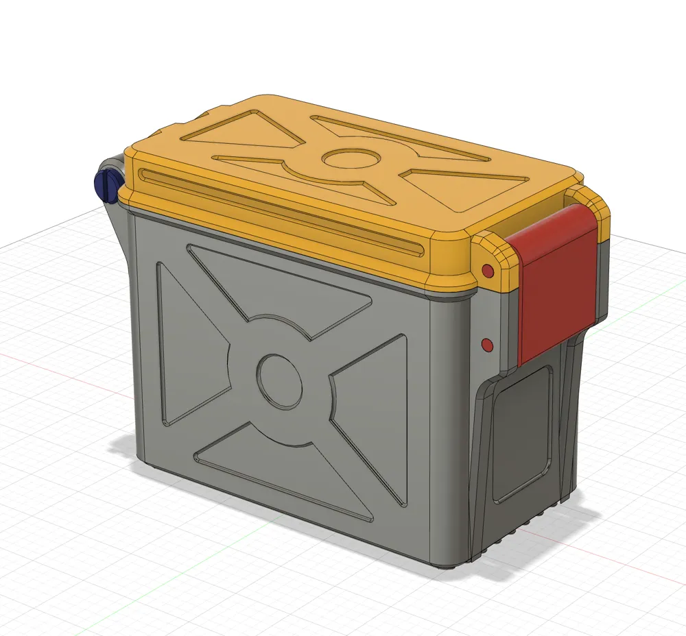 Universal Ammunition Box - Tactical Box - Free 3D Print Model - MakerWorld