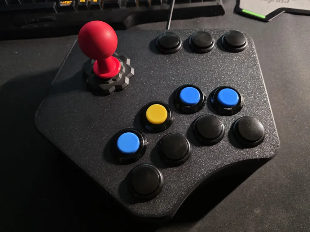 Retro Arcade Joystick Housing - Free 3D Print Model - MakerWorld