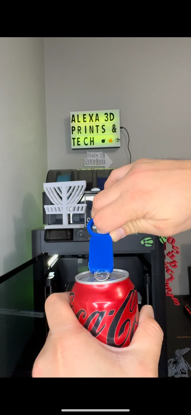 Soda Can Opener - Easy to use by AlexA3dPrintsandTech - MakerWorld