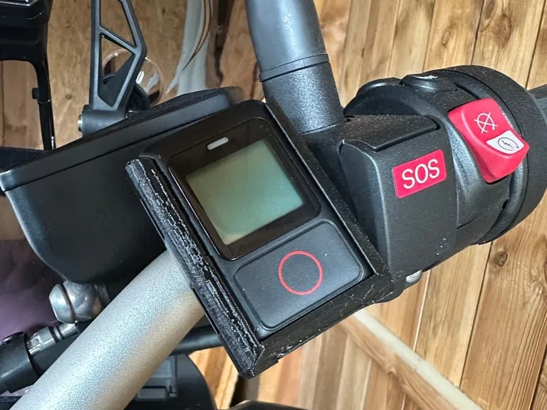 Handlebar Mount for Insta360 GPS Smart Remote - Free 3D Print Model ...