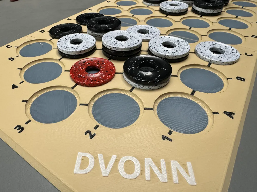 DVONN board and pieces holder by AllanM - MakerWorld