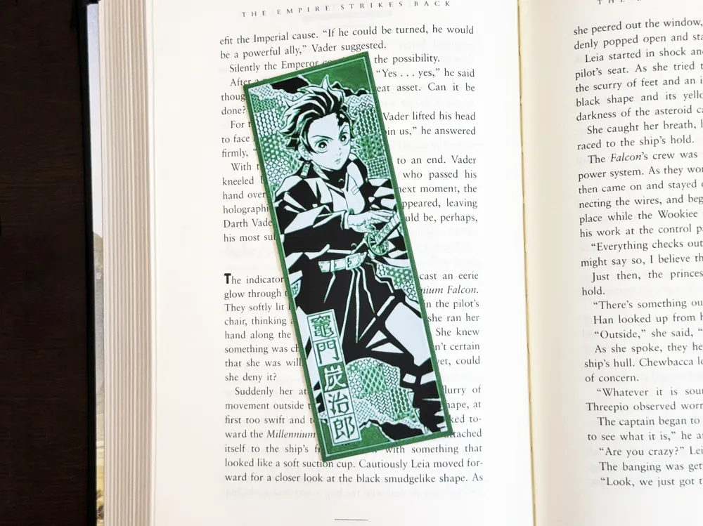Demon Slayer Bookmarks - Set of 4 by Artful Creator MakerWorld ...