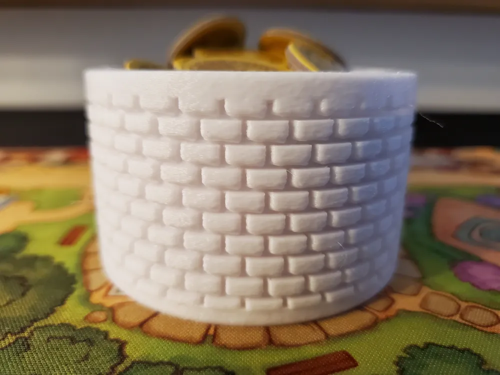 Flamecraft Coin Well With Lid - Free 3D Print Model - MakerWorld