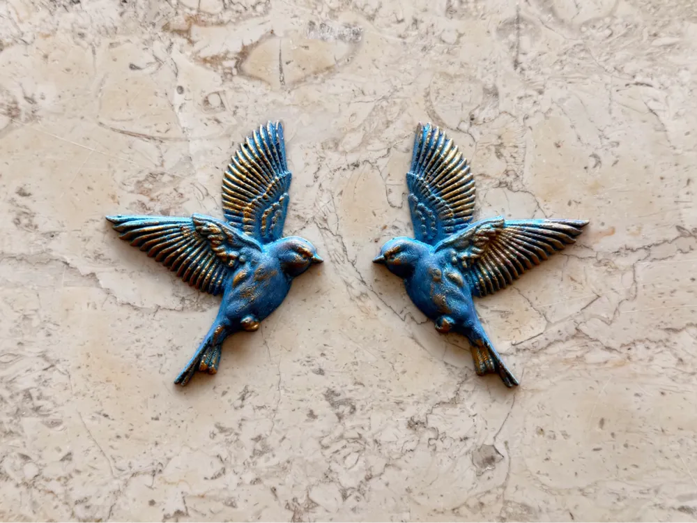 Decorative ornament, baroque style, birds by Bjoern 3D MakerWorld ...
