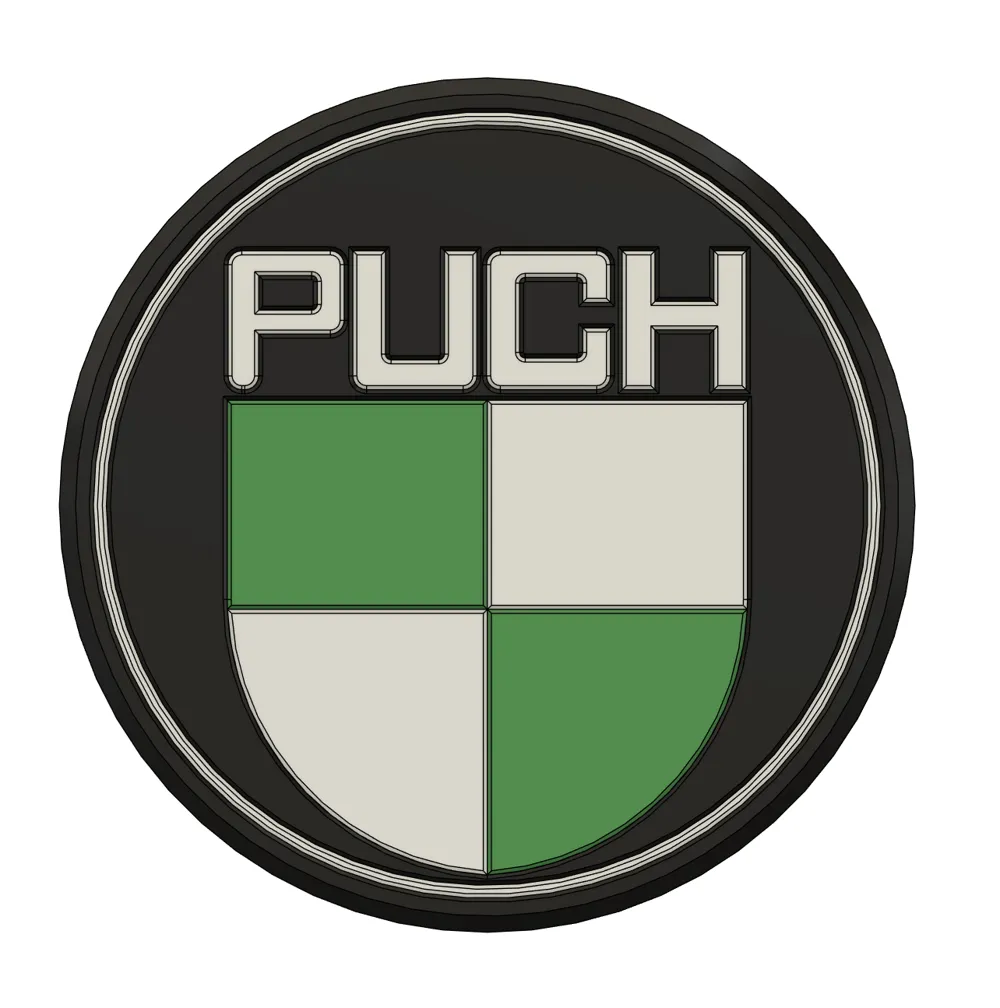 Puch Sign 120mm by AUTrageous - MakerWorld