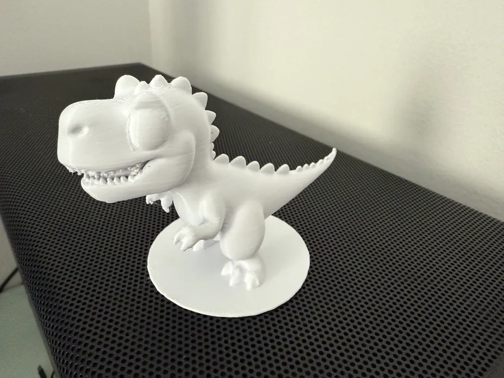 Smiling T-Rex Dino - 3D Printed PLA Model by Mau091 MakerWorld ...