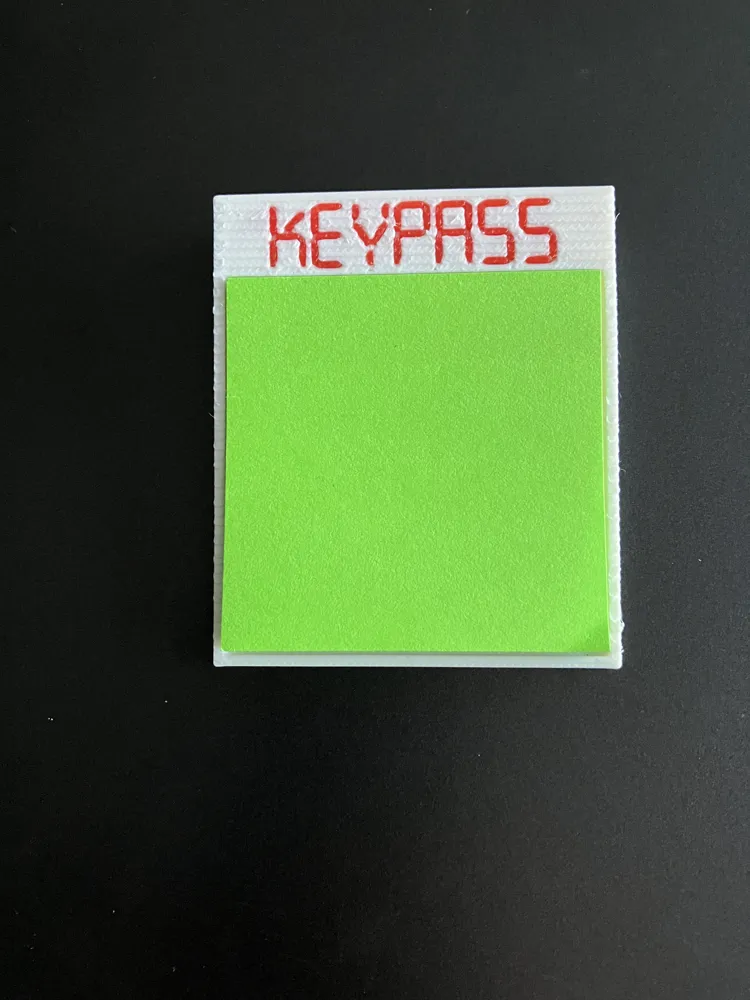 Keypass - Free 3D Print Model - MakerWorld