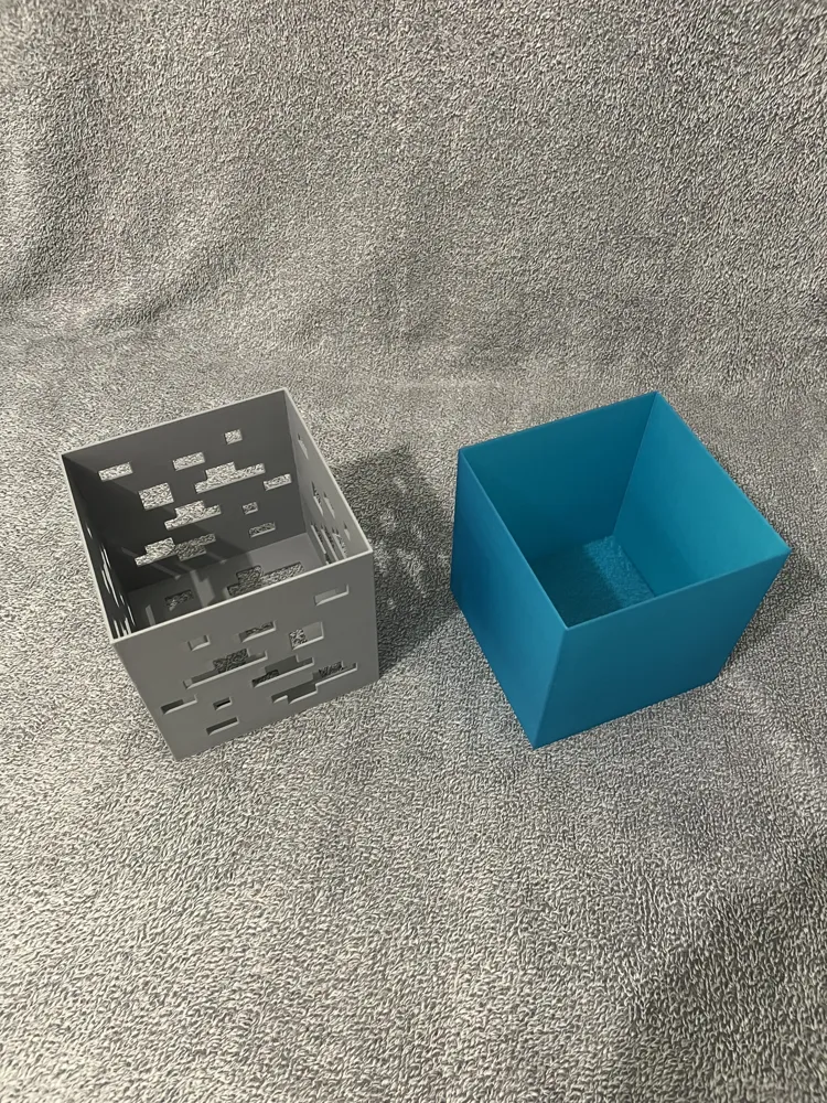 Minecraft Diamond Ore LED Lamp (Kit LED 001) - Free 3D Print Model ...