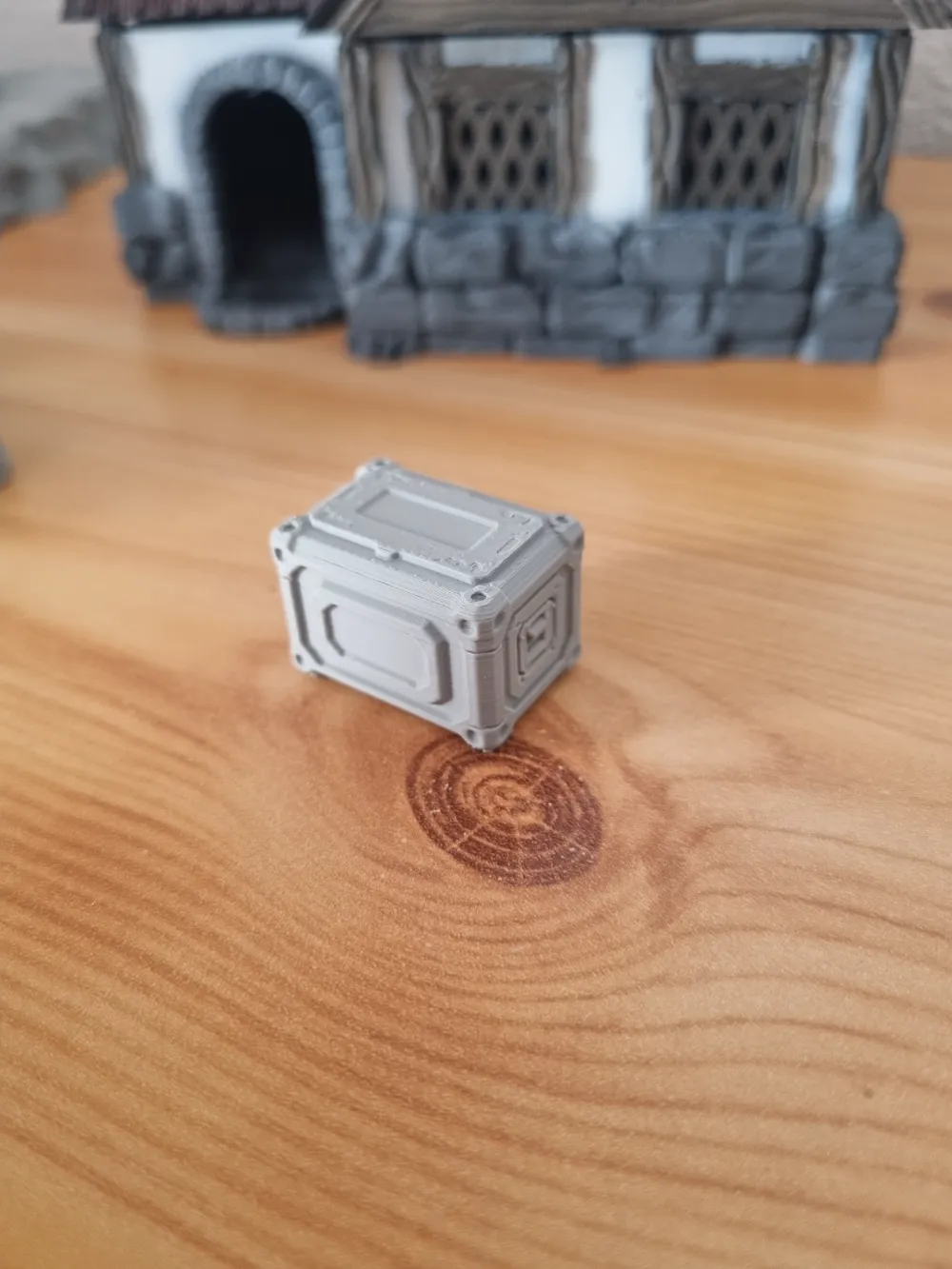 4 Cajas de Suministros de Ciencia Ficción para Juegos de Guerra de Mesa por Tresor3D - MakerWorld