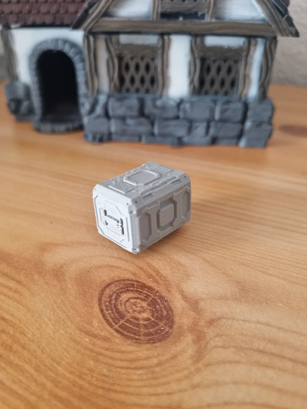 4 Cajas de Suministros de Ciencia Ficción para Juegos de Guerra de Mesa por Tresor3D - MakerWorld