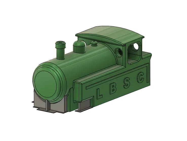 Mini Toy Steam Train, moving side-rods, SNAP TOGETHER, BUILT-IN ...