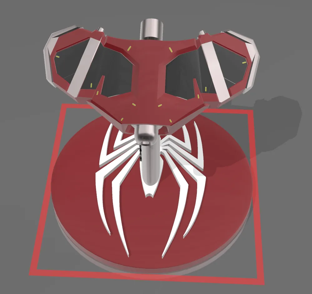PS5 Spiderman Webshooter WITH STAND by Jonthorgrimr - MakerWorld