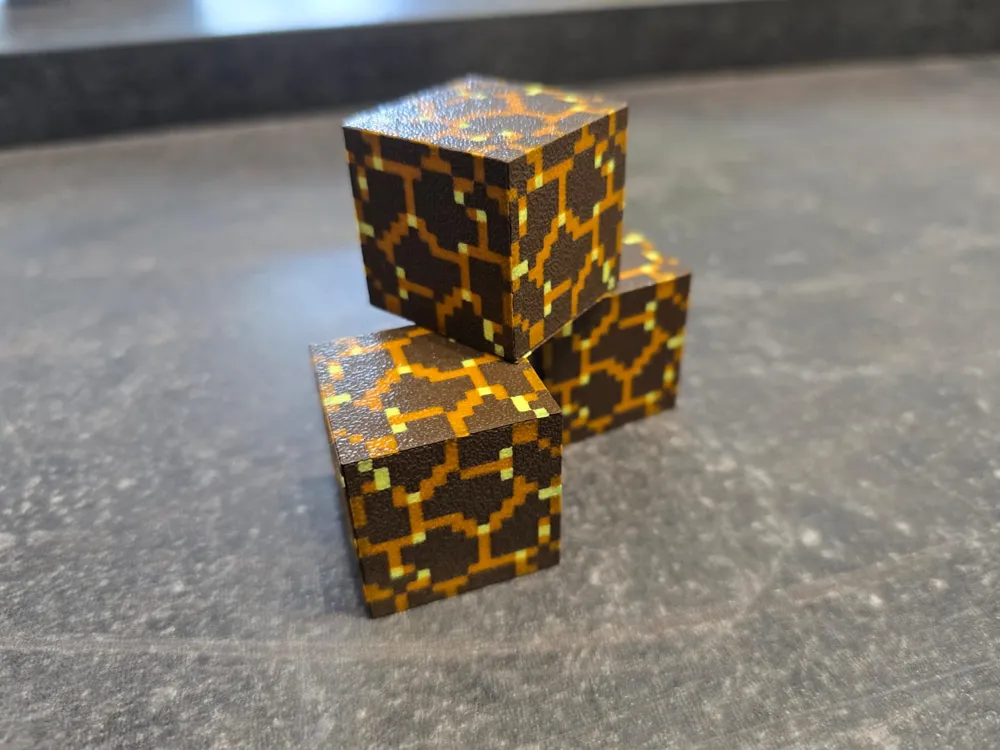 Minecraft Magma Block by 3DBURI MakerWorld: Download Free 3D Models