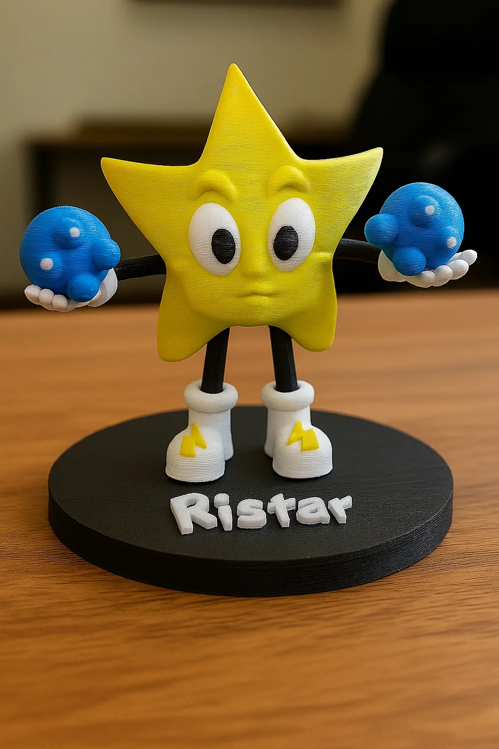 Ristar SEGA - Multicolor AMS - Free 3D Print Model - MakerWorld