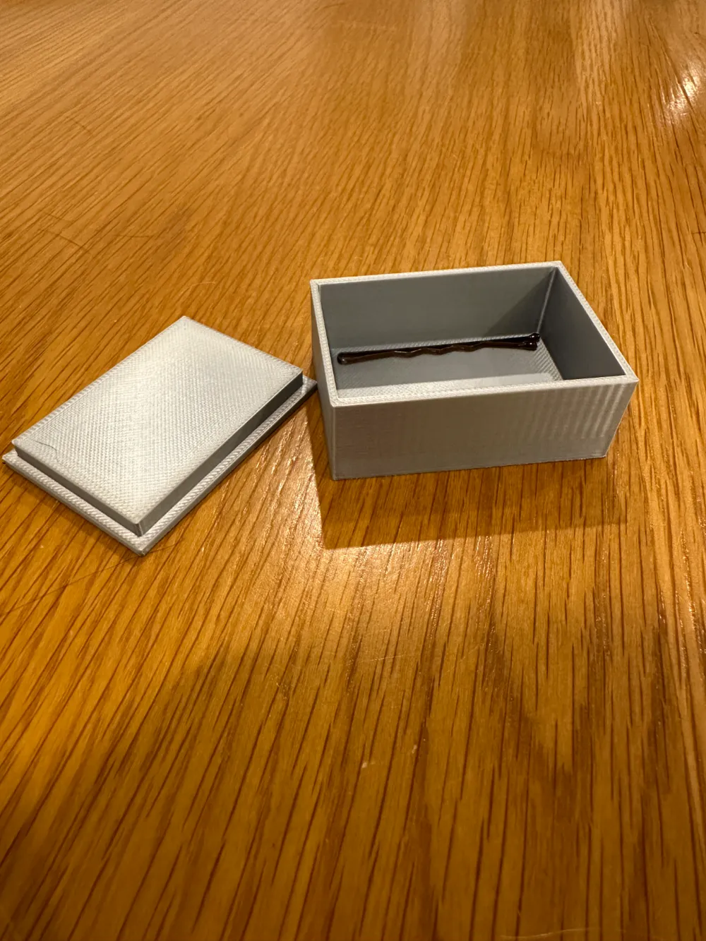 Hair clip / Bobby pin box - Free 3D Print Model - MakerWorld