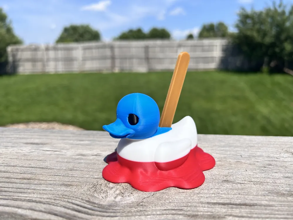 Melting Duck Pop - Free 3D Print Model - MakerWorld