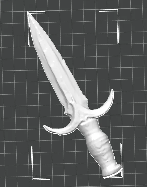 Medieval Dagger (Maybe try printing) - Free 3D Print Model - MakerWorld
