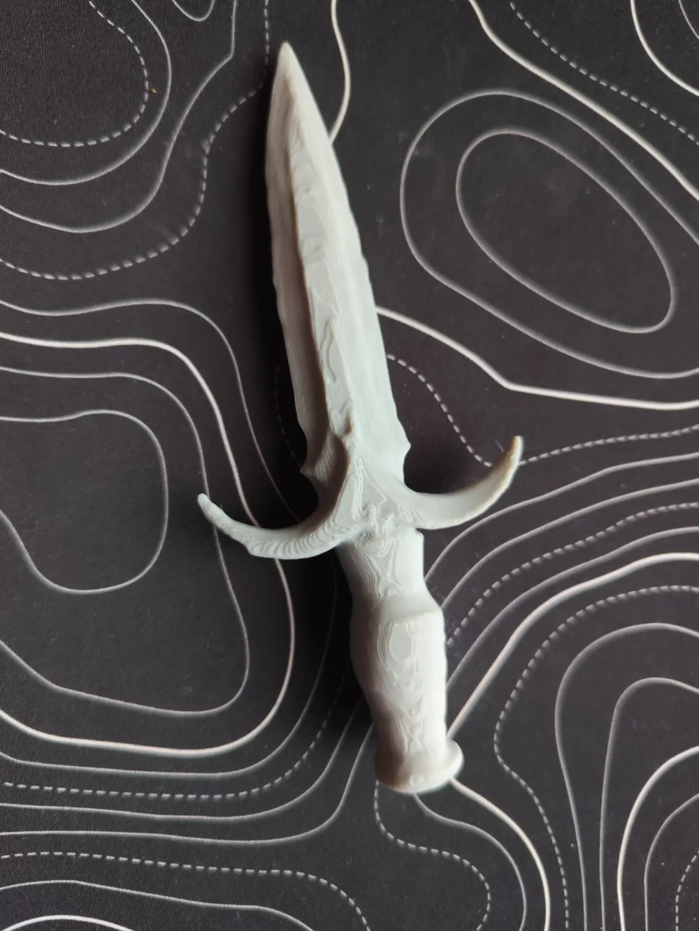 Medieval Dagger (Maybe try printing) by anybody MakerWorld: Download ...