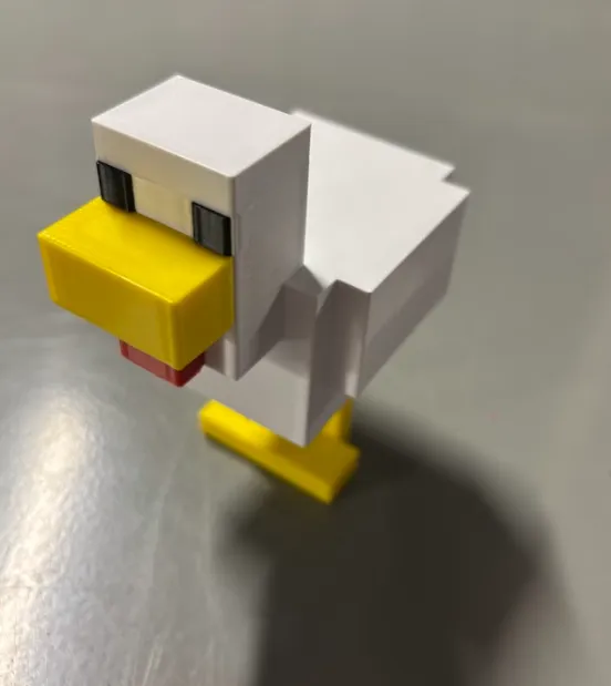 Chicken Jockey from minecraft by ZYX MakerWorld: Download Free 3D Models