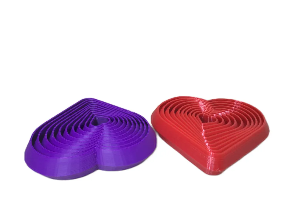 Flexible Fidget Heart by Ronin0000 - MakerWorld